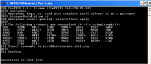 Understanding FTP using raw FTP commands and telnet by Web Development